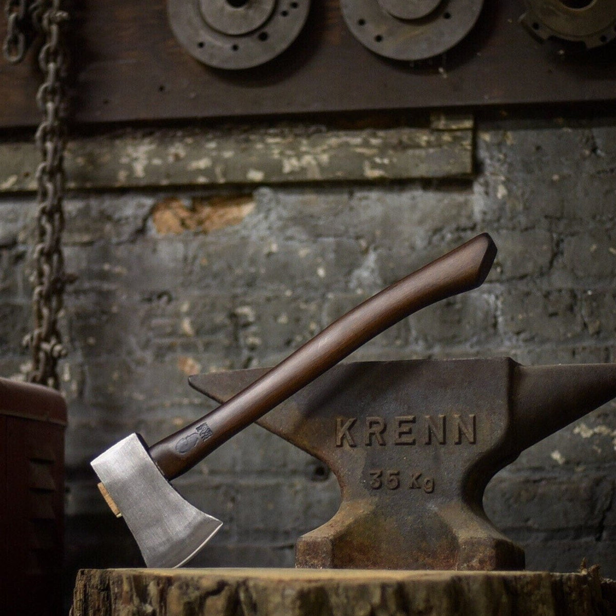 MAN MADE Hand Crafted Camping Axes + Leather Goods Made In the USA