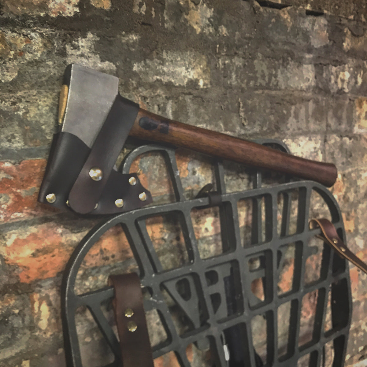 MAN MADE Hand Crafted Camping Axes + Leather Goods Made In the USA